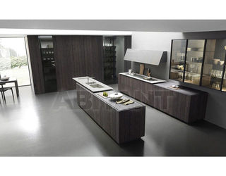 Кухонный гарнитур коричневый Modulnova Float 2 , кухонные гарнитуры: фото, заказ на ABITANT , Москва